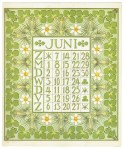 Art Nouveau calendar sheets by Netty van der Waarden – Dutch Book Design